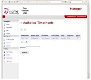 TechNET IT Client Timesheet Portal Guide - TechNET IT Recruitment